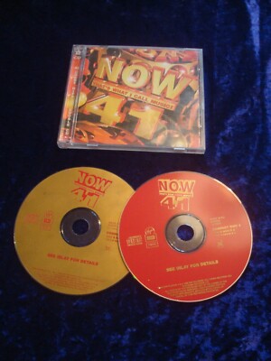 CD.NOW THAT'S WHAT I CALL MUSIC VOLUME 41.2 CD SET.42 TRACKS.POP MUSIC ...