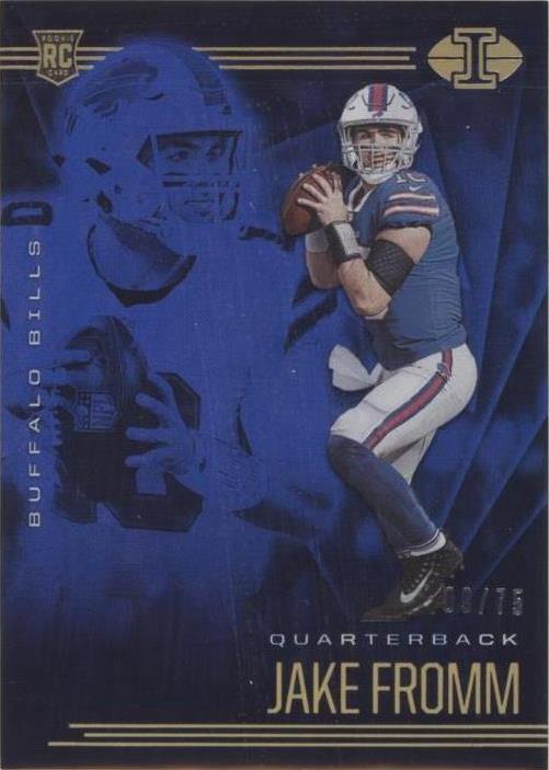 2020 Panini Illusions - Jake Fromm #10 Trophy Collection Blue /75 (RC ...