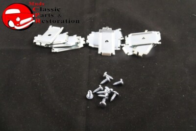 1956 56 Chevy Passenger Car 150 210 Sedan 4 Door Rocker Molding Clip ...