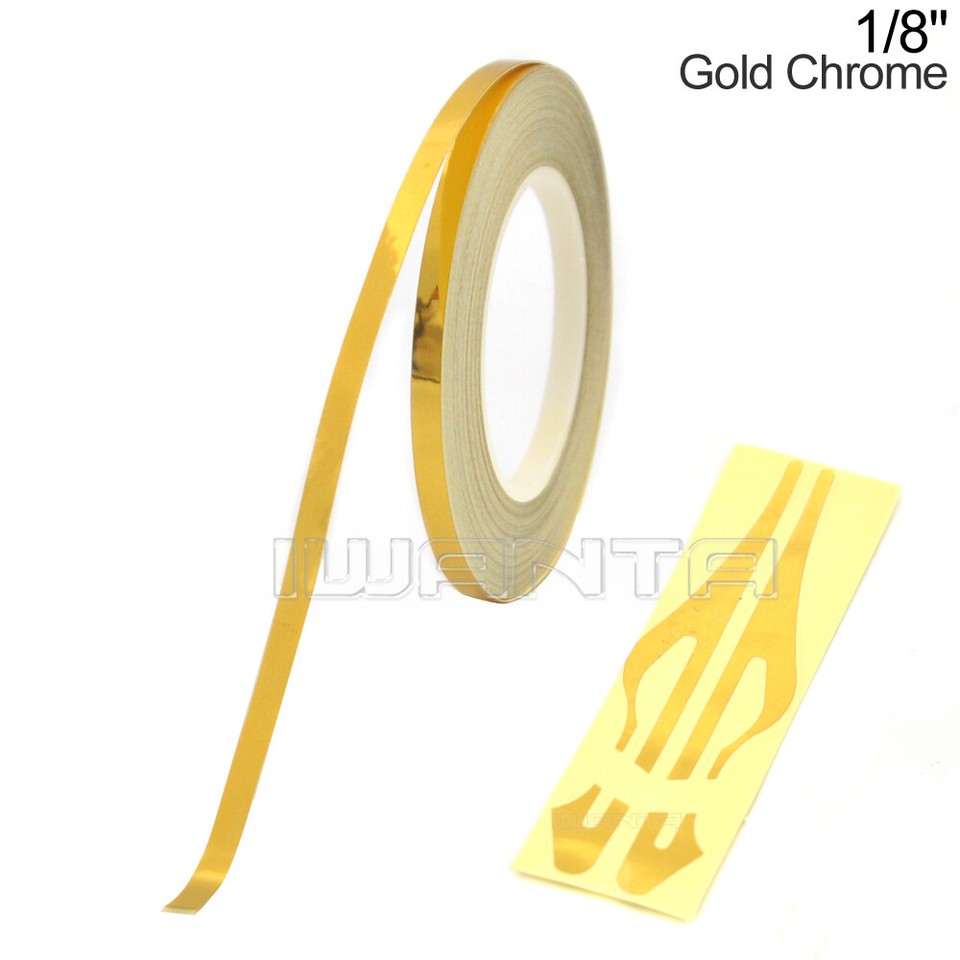 1/8" 3mm Pinstriping Pin Stripe DIY Line Roll Vinyl Tape Decal Car ...