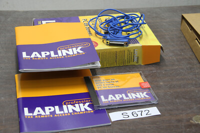 LAPLINK PRO REMOTE ACCESS CD Software + Cable + In original box # S672 ...