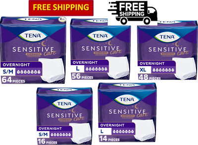 TENA Incontinence Underwear for Women, Overnight Absorbency, Intimates ...