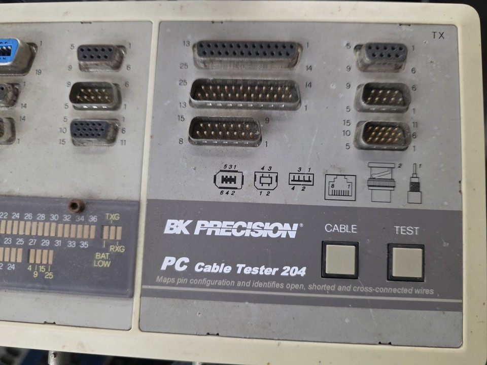 BK Precision PC Cable Tester 204 | eBay