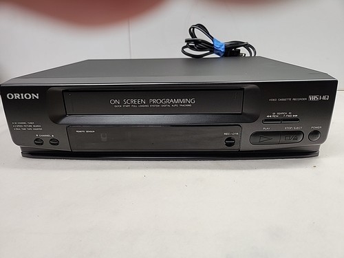 Orion VR0120 VCR Digital Video Cassette Recorder No Remote TESTED ...