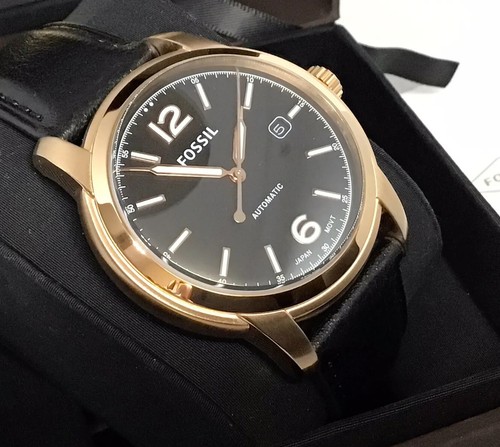 Fossil Men’s Automatic Watch - Japan Movement, 21 Jewels, 5ATM | eBay