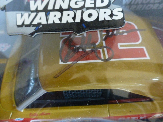 BOBBY ALLISON #22 1969 DODGE CHARGER DAYTONA "AUTOGRAPHED" Winged ...