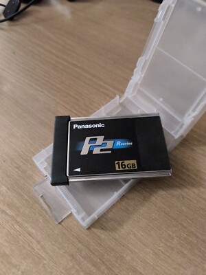 Panasonic P2 Memory Card - R Series - 16GB with Case & Cover - AJ ...