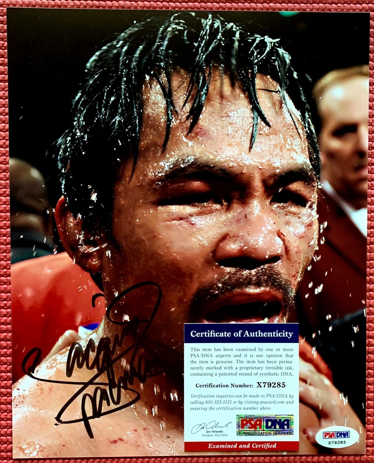 Manny Pacquiao Autographed Memorabilia | Signed Photo, Jersey ...