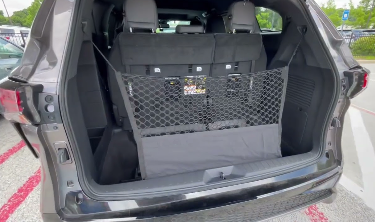 Rear Trunk Envelope Style Mesh Organizer Cargo Net for TOYOTA SIENNA ...