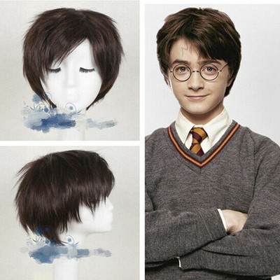 Harry Potter Wig Wig Cosplay Costumes Costume Brown Brown | eBay