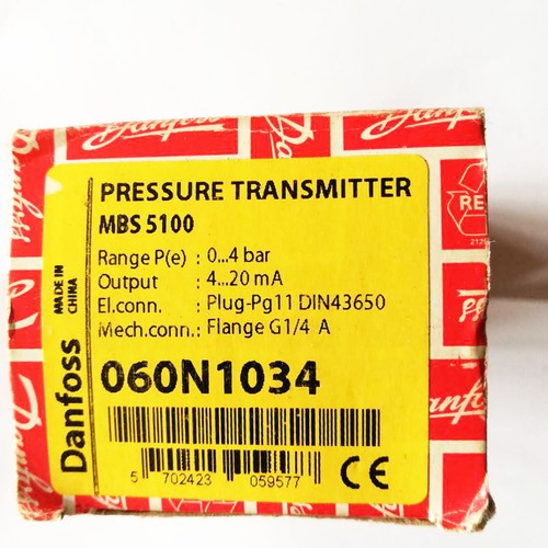 DANFOSS MBS5100 060N1034 Pressure Transmitter New KD | eBay