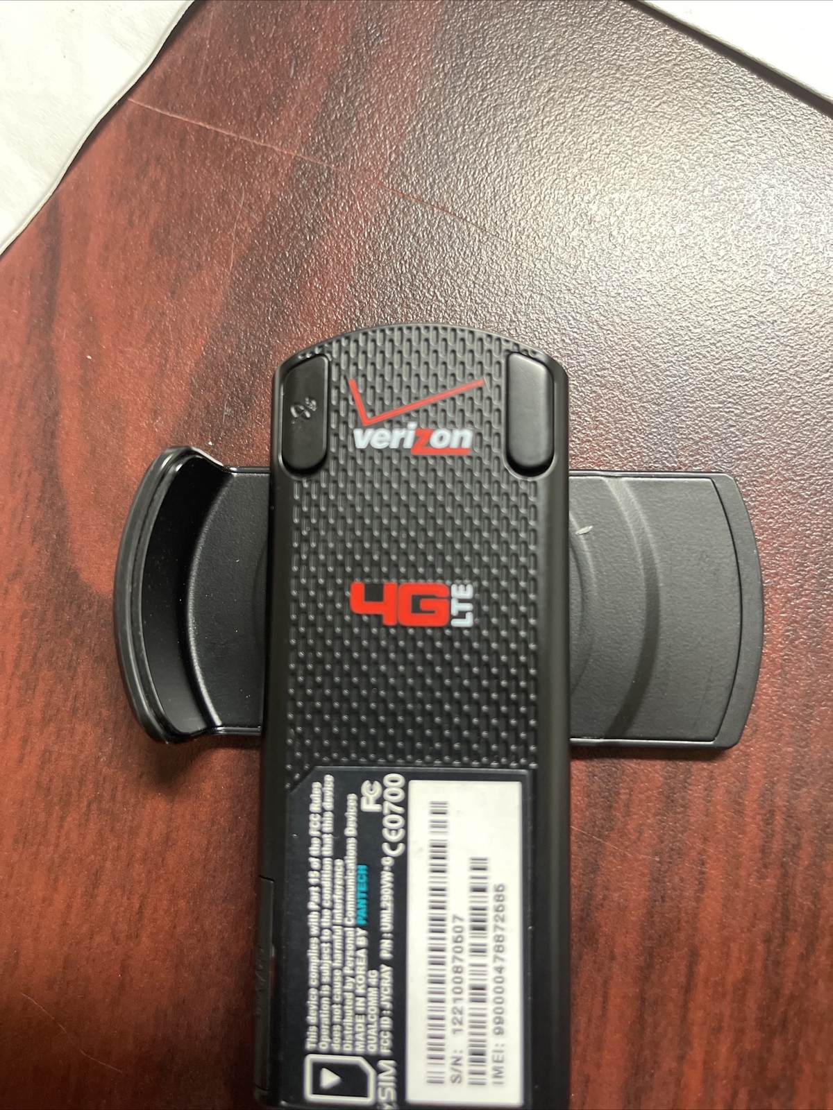 VERIZON, PANTECH UML290VW-G USB MODEM AIRCARD 4G LTE BLACK | eBay