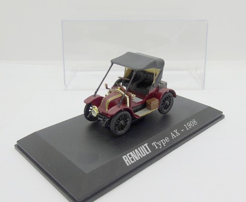 GC2244 UNIVERSAL HOBBIES / RENAULT TYPE AX 1908 ROUGE 1/43 | eBay