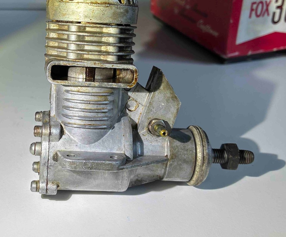 VINTAGE FOX 36X Control Line Combat Model Airplane Engine in Original ...