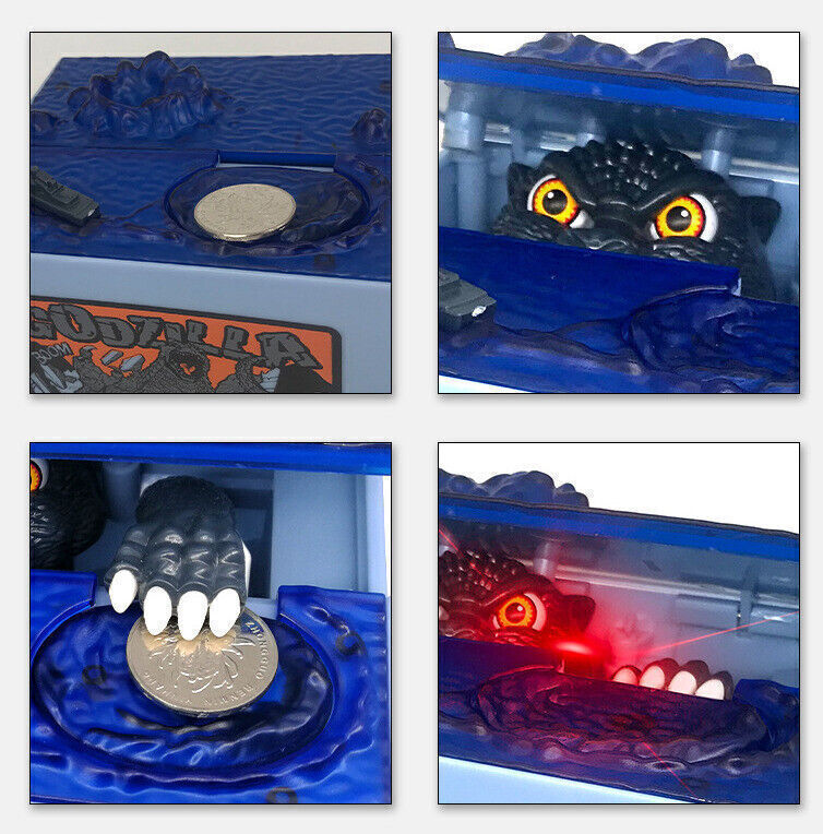 Godzilla Piggy Bank Money Box Monster Coin Bank Music Savings Funny Toy ...