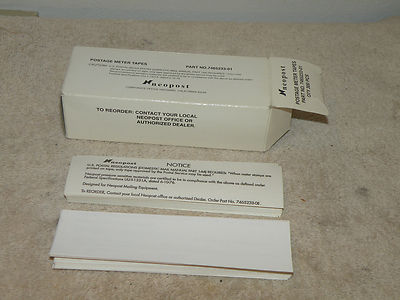 Postage Meter Labels for Neopost IJ series Partial Box 150+ Pieces ...