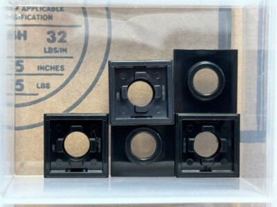 LEGO Parts - Black Turntable 2 x 2 Square Base - No 27448 - QTY 5 | eBay