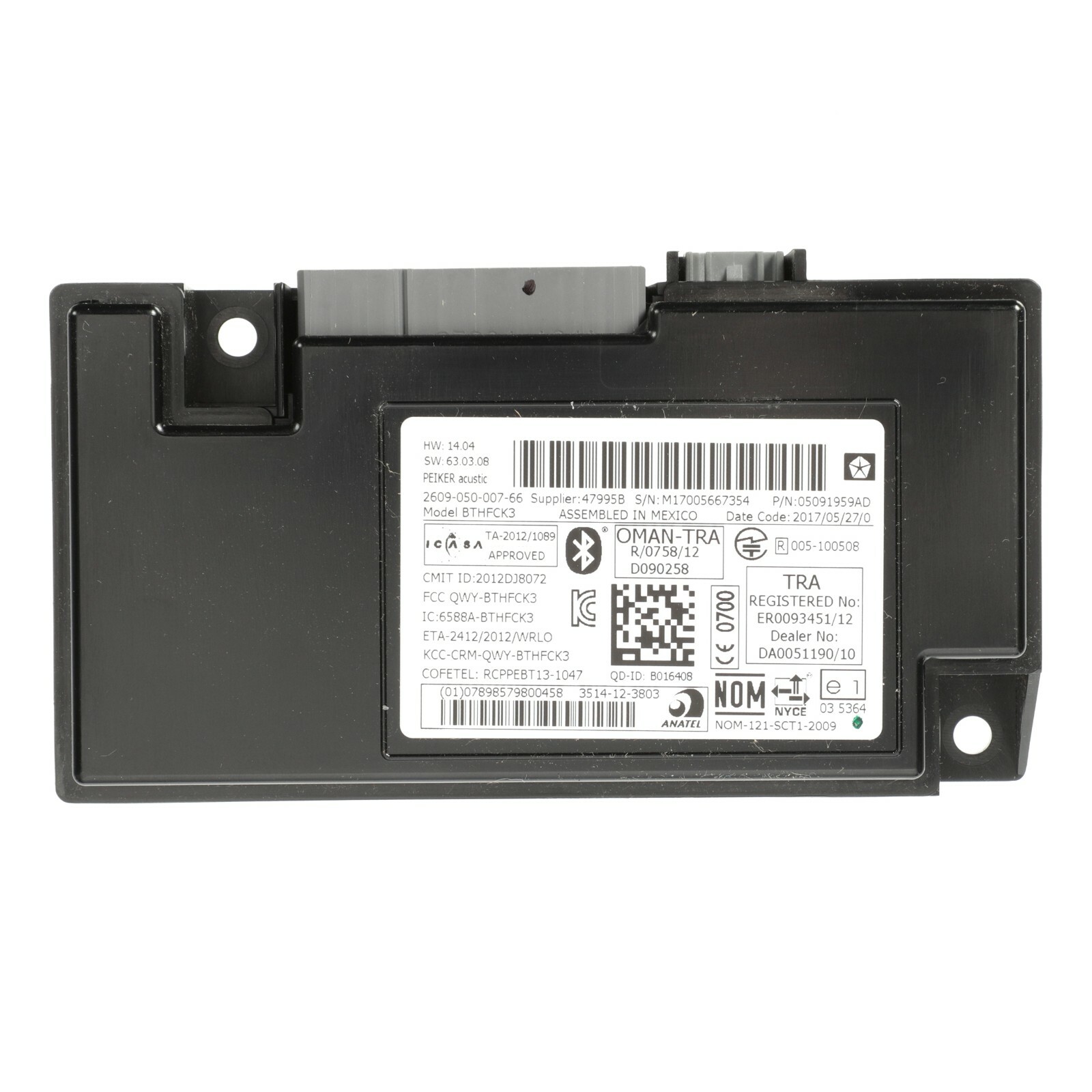 Telematics Interface Module Mopar 5091959AD for sale online | eBay