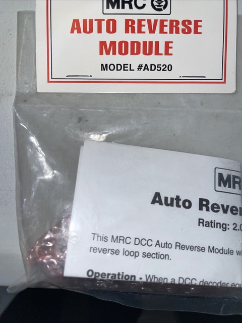 MRC AD520 DCC Auto Reverse Module - Black for sale online | eBay
