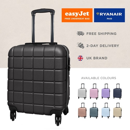 AVIO Atlas Cabin Suitcase 45x36x20cm Carry On Luggage w/ Lock & Wheels ...