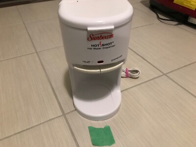 Sunbeam Hot Water Dispenser Model 3211-33 White Freestanding | eBay