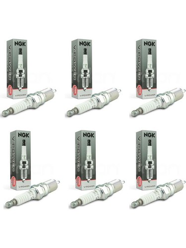 6 x NGK V-Power Spark Plugs ZFR6F-11G | eBay