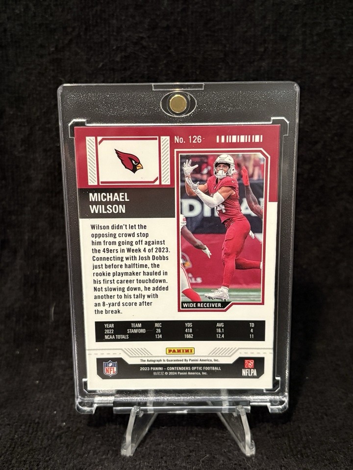 2023 Panini Contenders Optic - Rookie Ticket RPS Autographs Michael ...