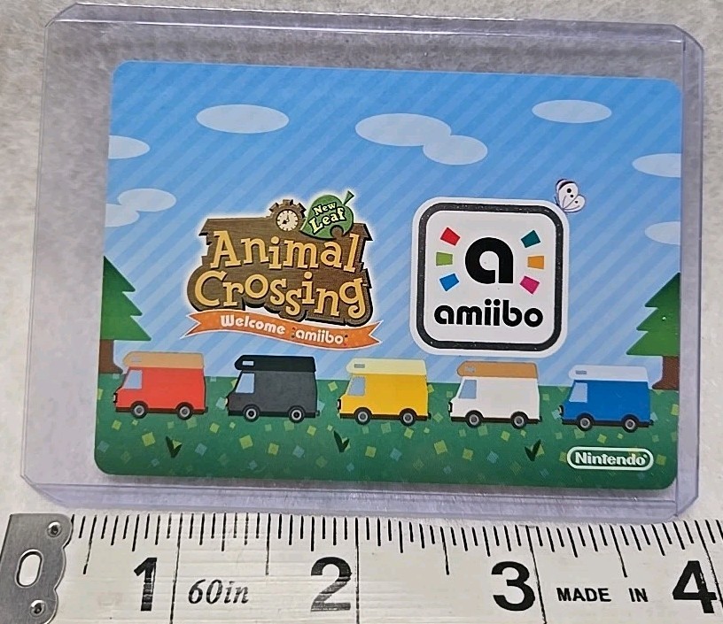 BEA #31 Animal Crossing New Leaf Welcome Amiibo Card North American RV ...