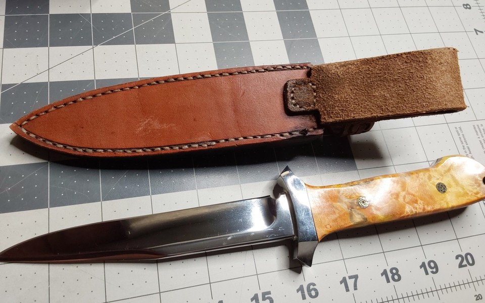 George Cameron Issaquah WA Custom Made Fixed Blade Hunting Knife | eBay