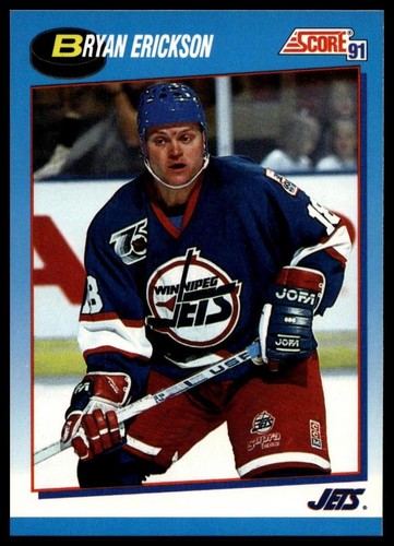 1991-92 Score Canadian Bilingual #657 Bryan Erickson | eBay