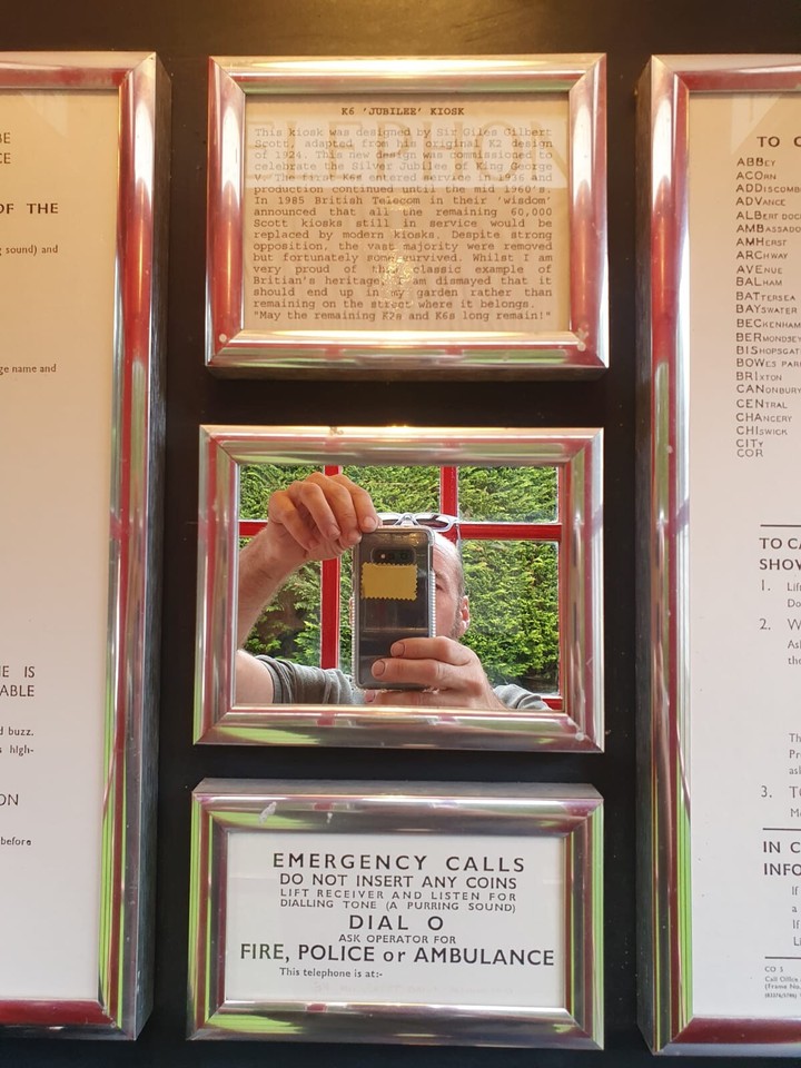 K2 Telephone Box Phone Kiosk English Red Phone Box | eBay UK