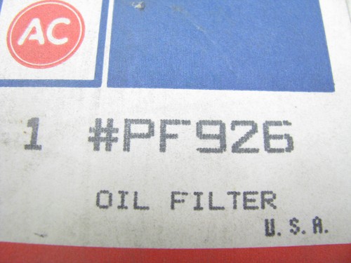 Acdelco PF926 Hydraulic Filter Replaces 25010964 P164241 HF6202 P555461 ...