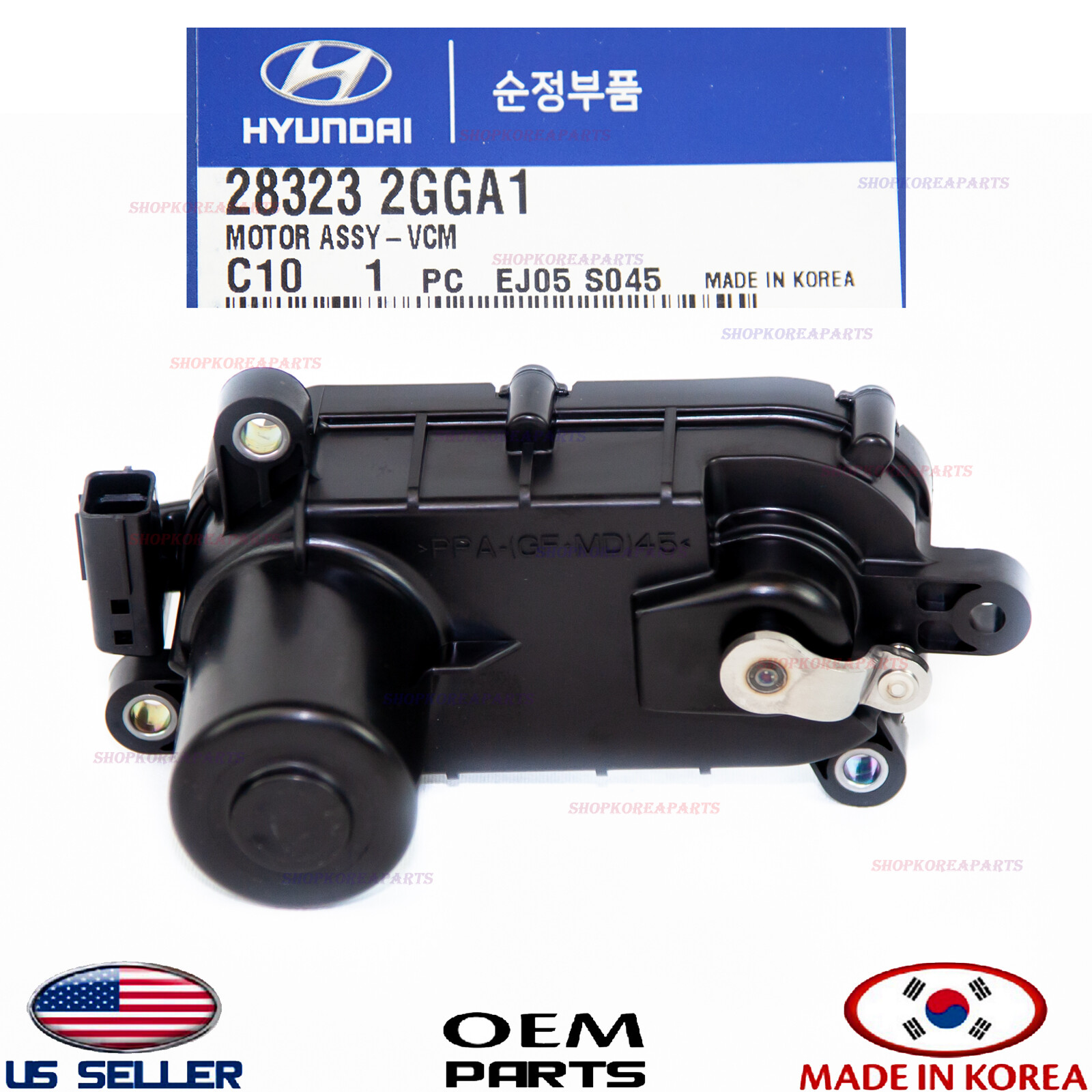 Genuine Intake Motor VCM Control Solenoid 2.4L OEM Hyundai Kia See ...