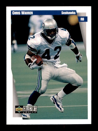 1997 Football Upper Deck Chris Warren Seattle Seahawks #284 1 | eBay