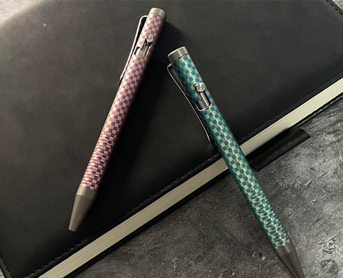 Titanium Alloy Bolt Action Pocket Ball Pen Signature Pen Tactical Pen ...