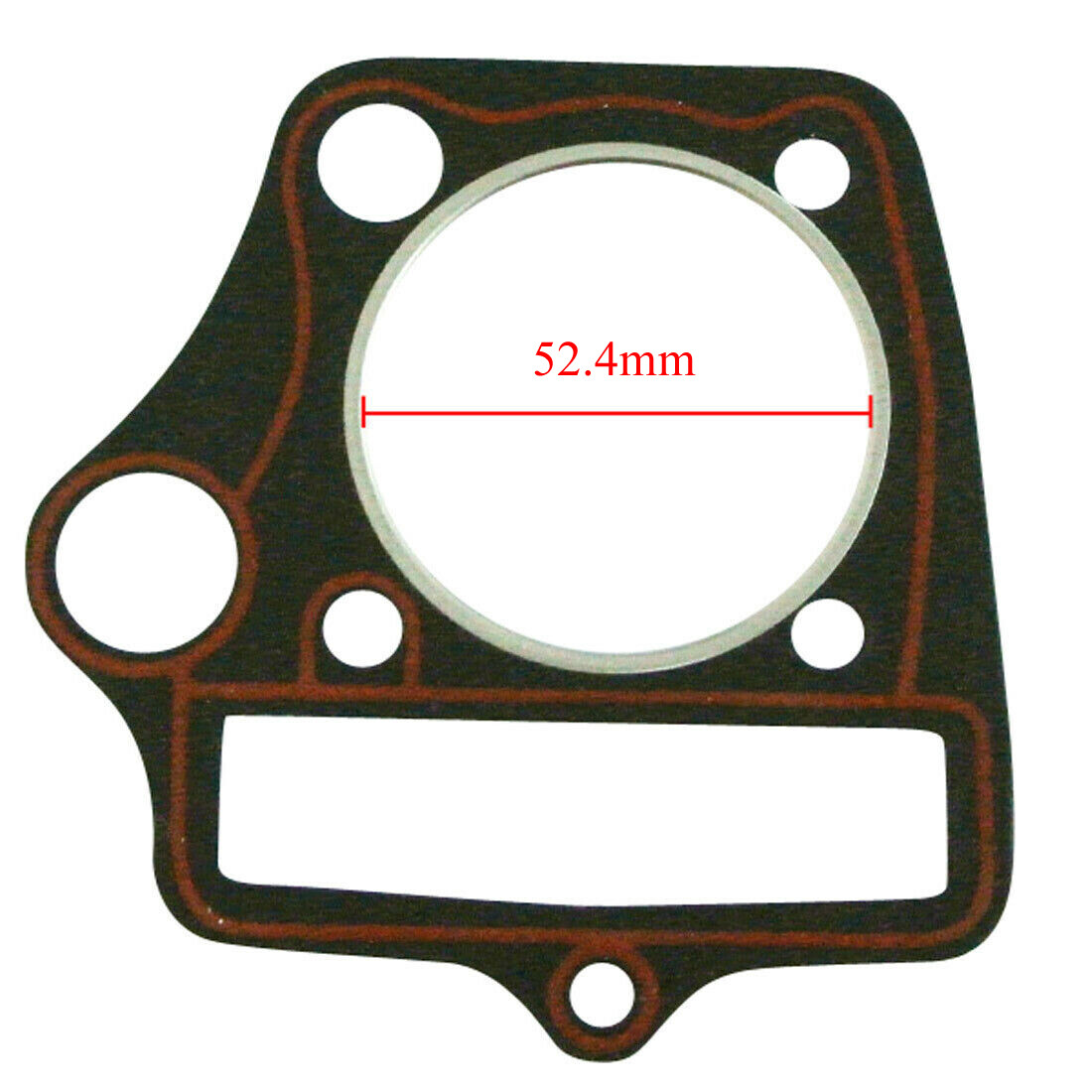 52mm Head Base Gasket Seal Kit 110cc 125cc Roketa SSR SDG Lifan TDR ...