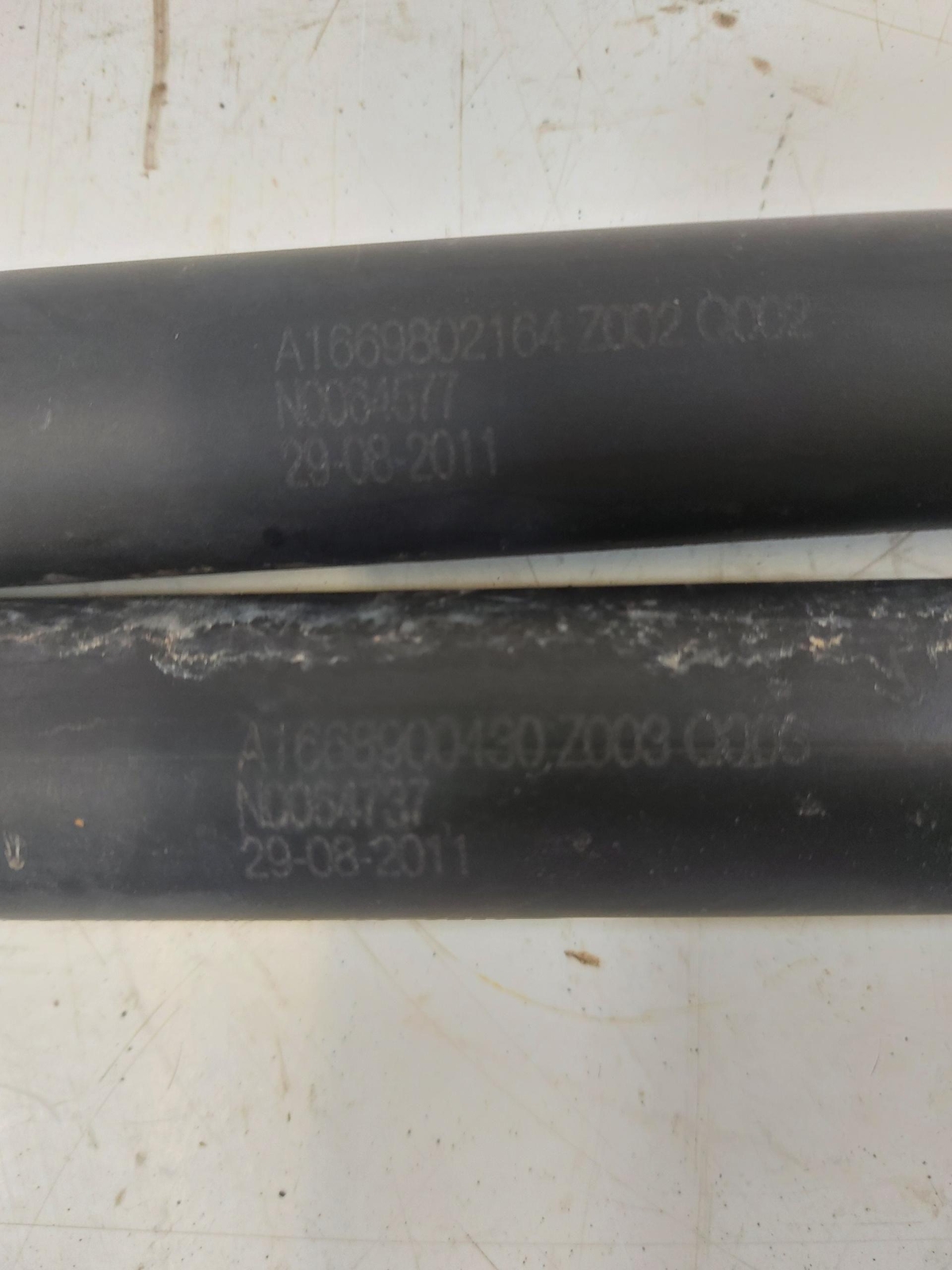 Par de motores elevadores portón trasero Mercedes ML350 12-13 ...