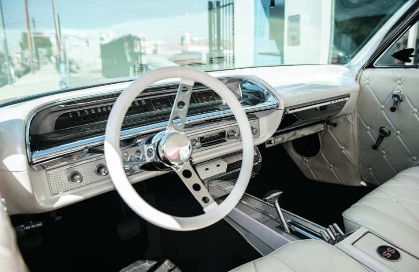 1963-1964 CHEVROLET IMPALA DASH PAD-WHITE | eBay