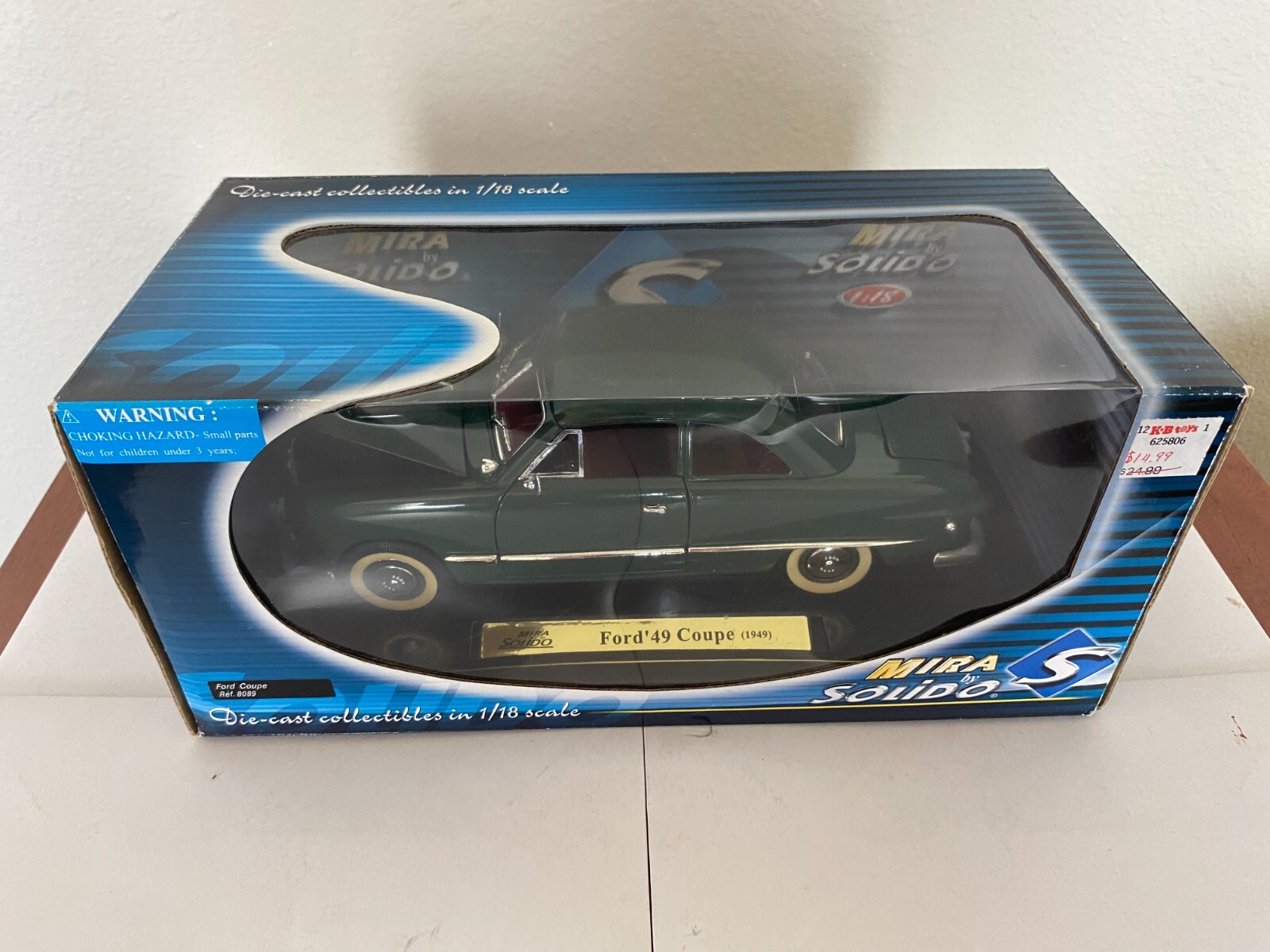 Mira by Solido 1949 '49 Ford Coupe Collectable 1:18 Diecast Dark Green ...