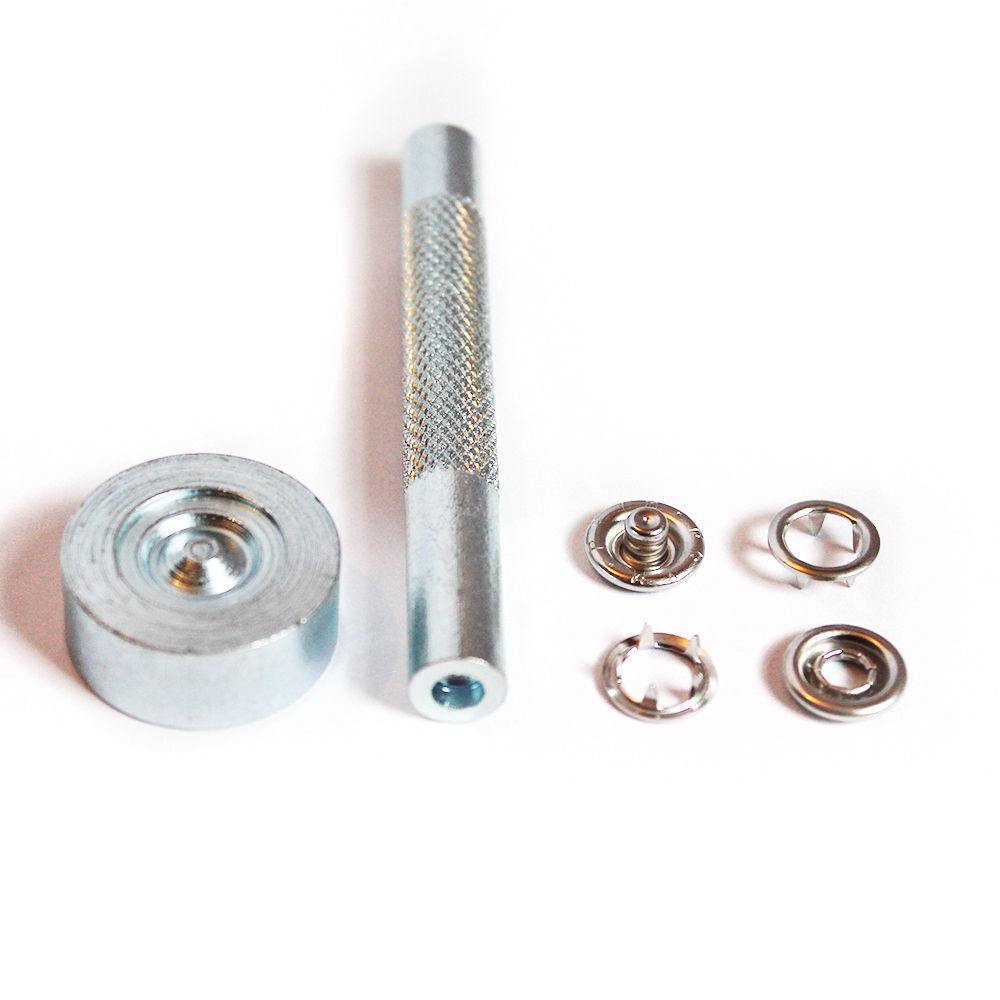 Eyelets Studs Rivet Poppers Setting Hand Tool Set Repair Leathercraft ...