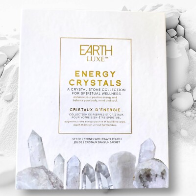 **EARTH LUXE** Energy crystals NWT | eBay