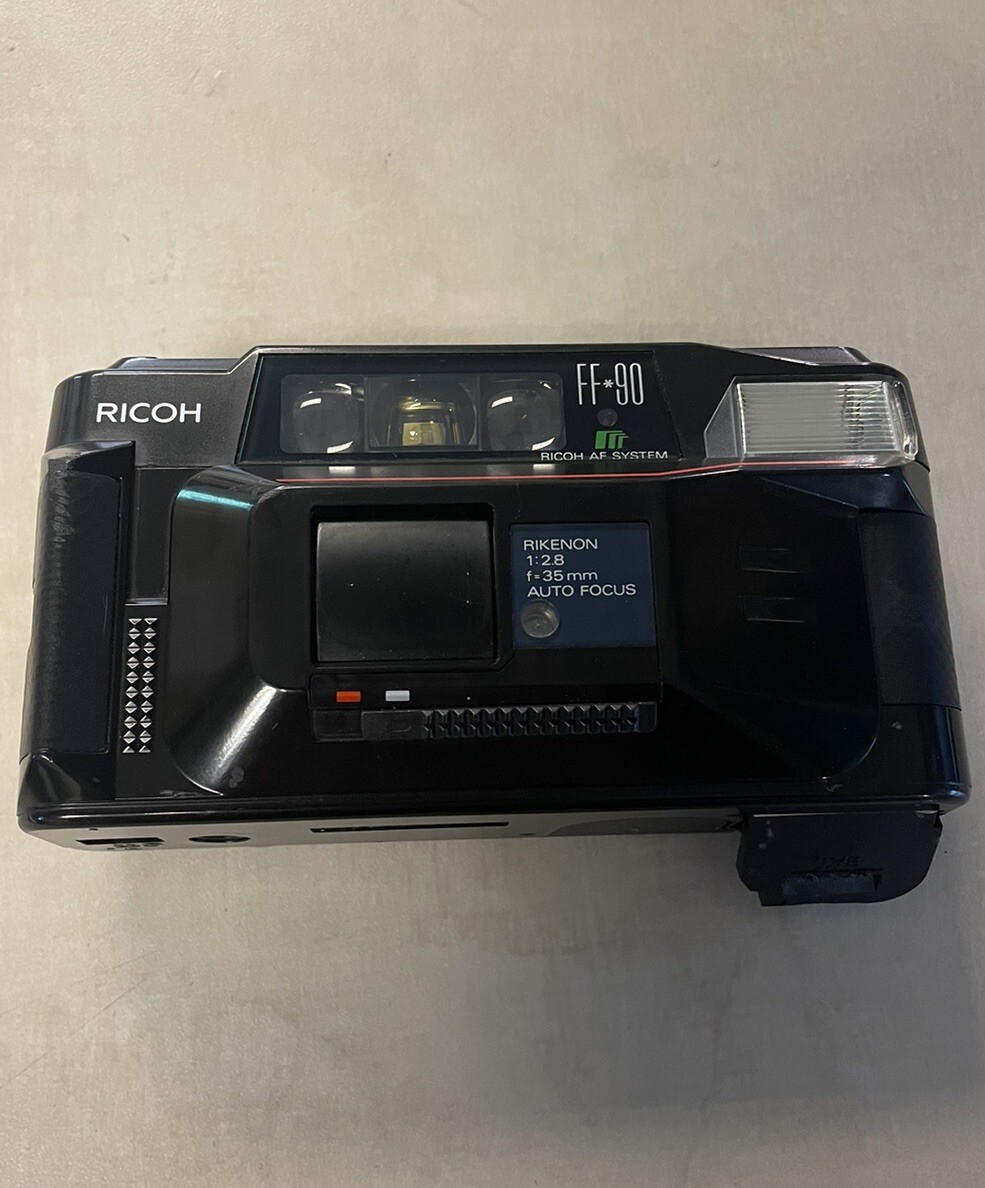 Ricoh Ff-90 AF 35mm Point And Shoot TESTED Works-No Rewind f/2.8 | eBay