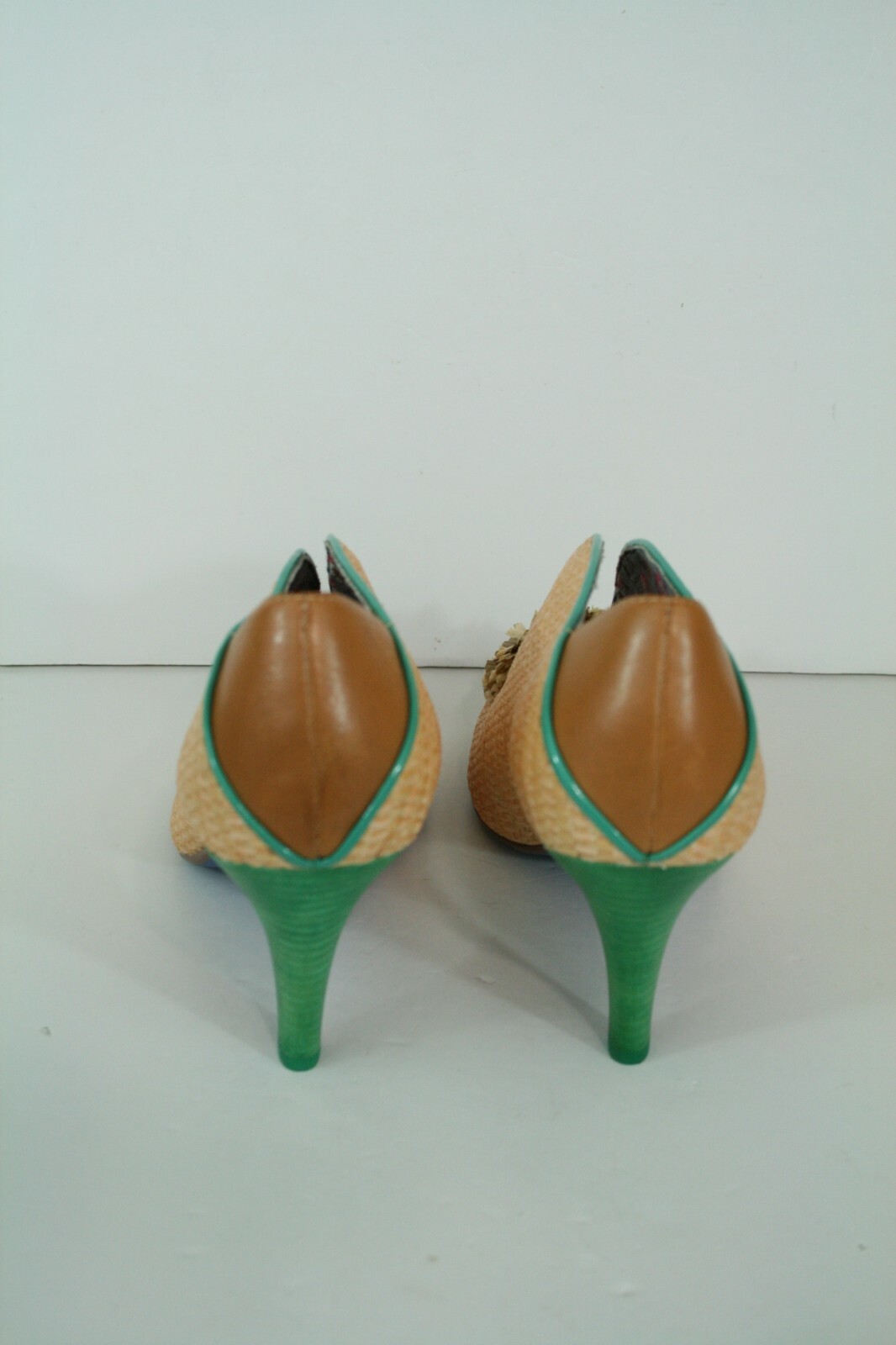 Poetic Licence Baby Cakes Women's Dressy Wicker Heels Pumps Peep Toe ...