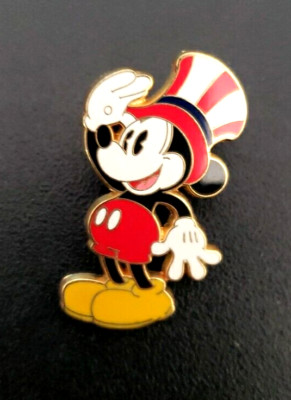Disney Patriotic Mickey Saluting July 4th pin 39417 (Mickey ONLY) | eBay