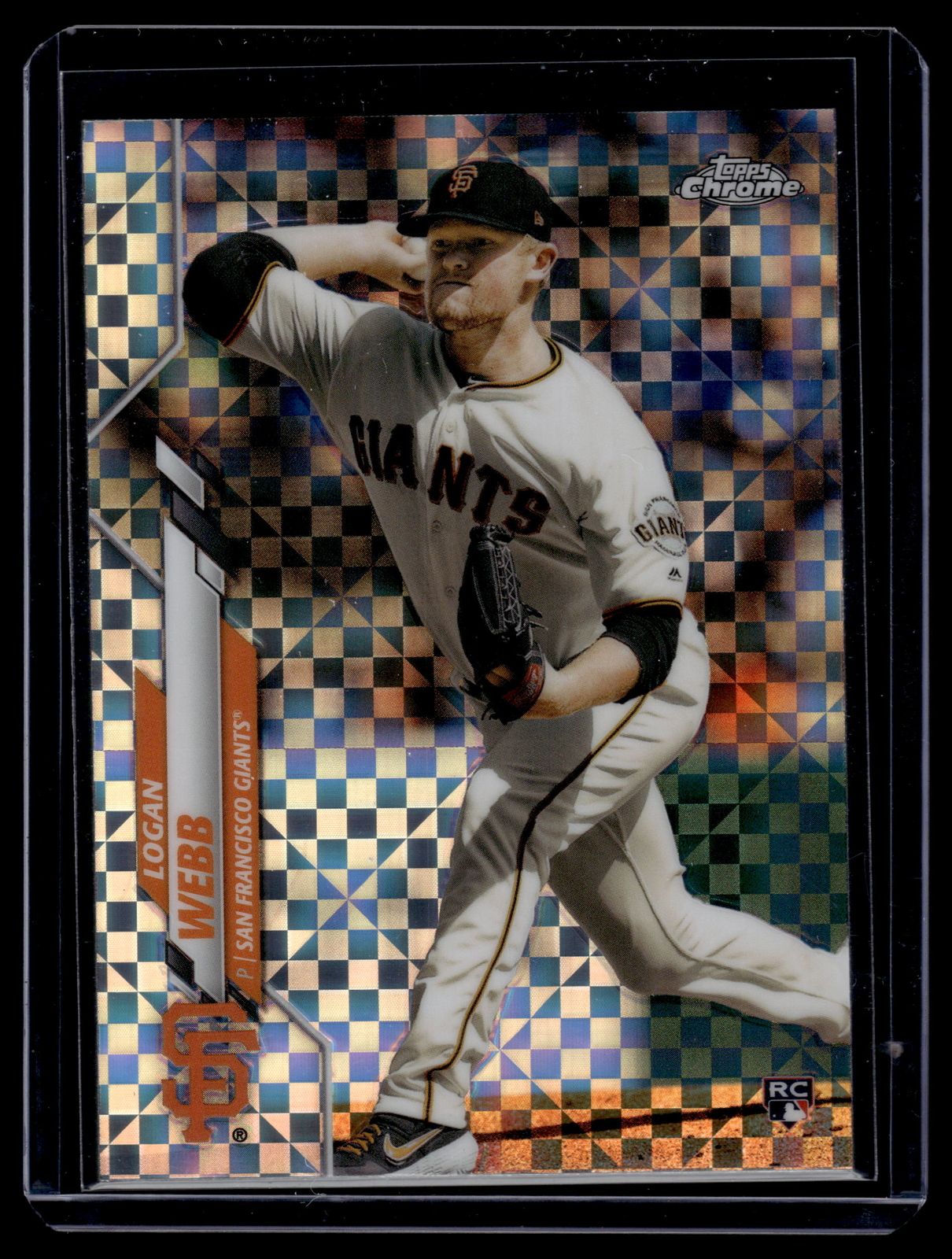 Logan Webb 2020 Topps Chrome X-Fractor Refractor Rookie Card #514 | eBay