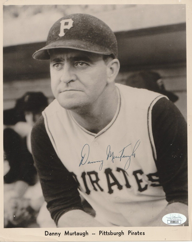Danny Murtaugh Autographed 8x10 Pittsburgh Pirates JSA Rare G763 | eBay