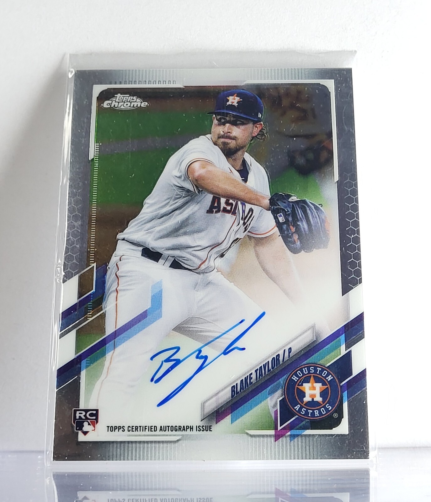 2021 Topps Chrome Blake Taylor RC Auto Astros Autographs | eBay