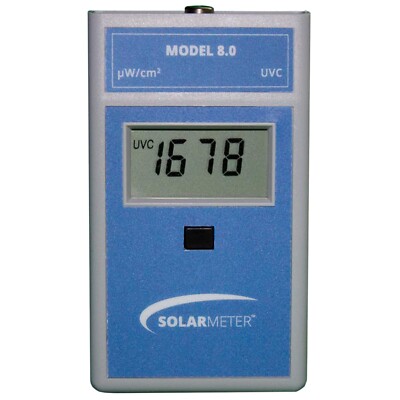 Solarmeter Model 8.0 UVC Lamp Meter, Handheld Digital UV Light Meter ...