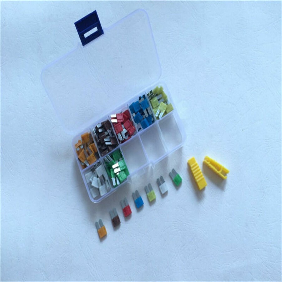 140pcs Micro2 Blade Fuses Set 5A 10A 15A 20A 25A 30A Fuse Assortment ...