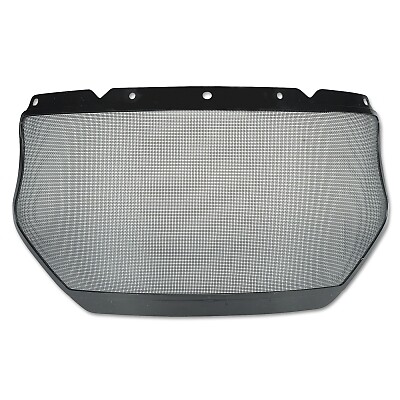 MSA V-Gard Visor - General Purpose Steel Mesh Eye Protection, Epoxy ...